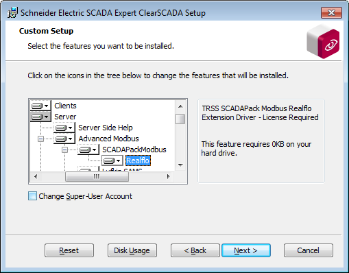 SCADAPack Modbus Realflo Driver Guide - Confirm that the Realflo Server Component is Installed ...